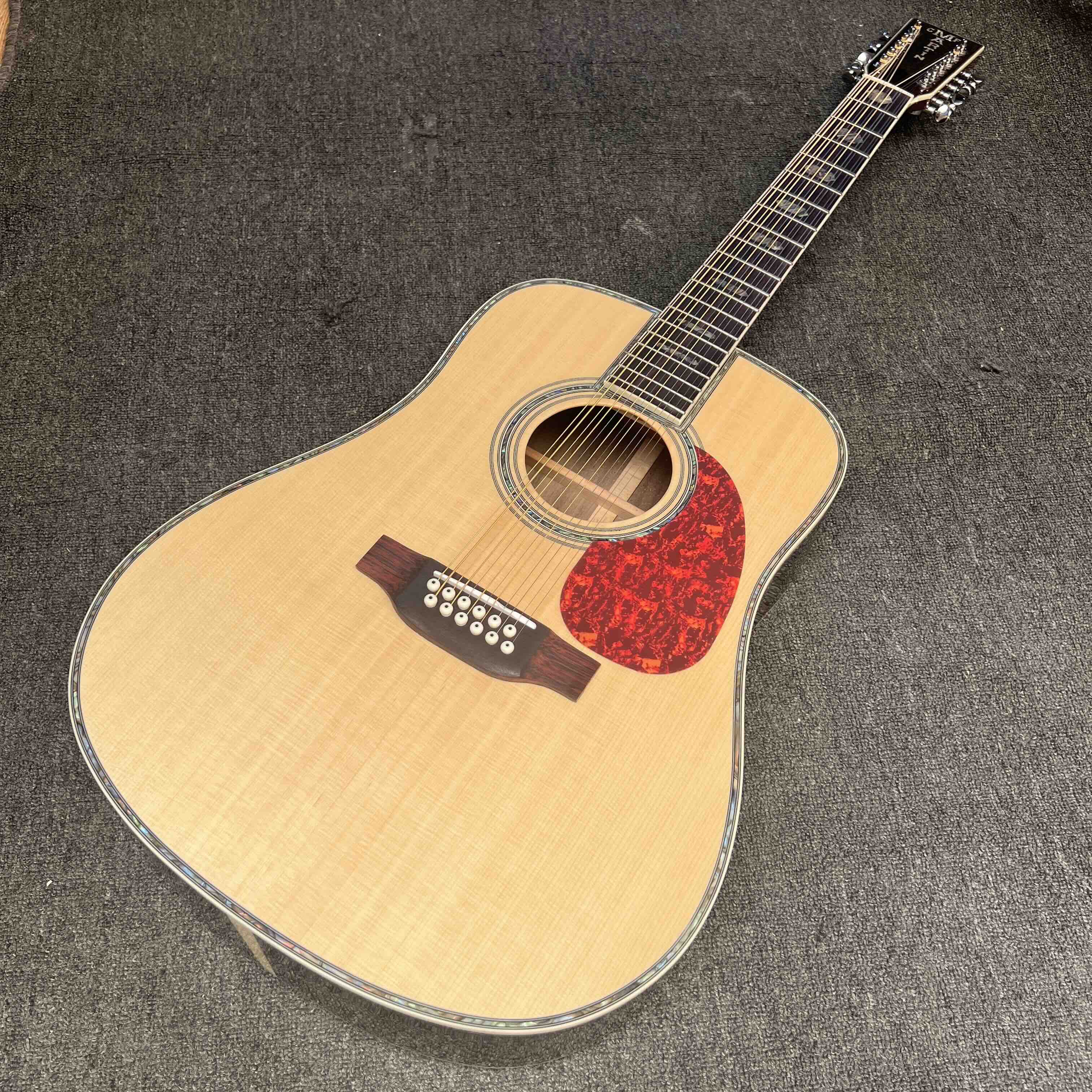Custom Martin Style 12 Strings Dreadnought Solid Spruce Top D45 ...