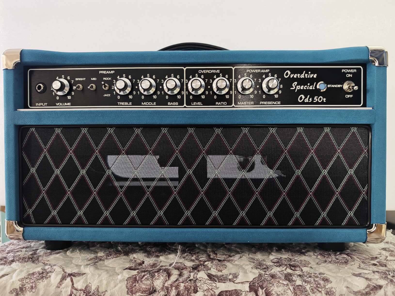 Custom Handwired Overdrive Special Reverb Valve Guitar Amplifier Head ...